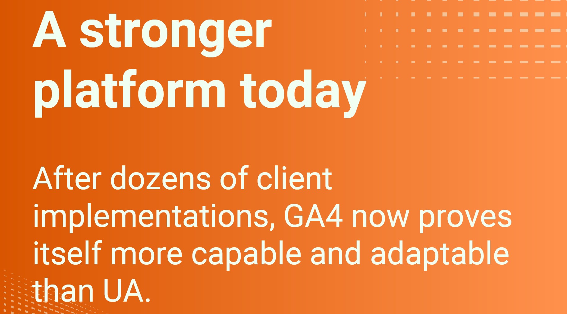 Almost Two Years After Universal Analytics - Practical Vision